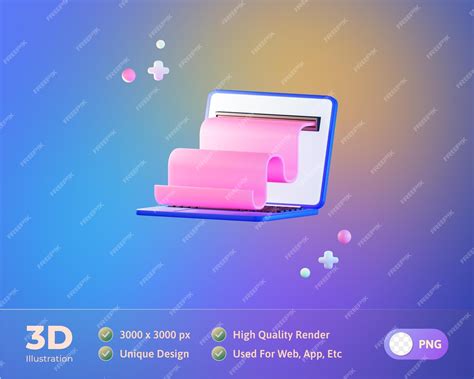 Premium Psd Data Management Computer 3d Illustration