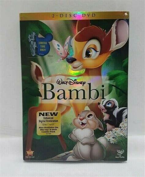 Bambi Dvd 2011 2 Disc Set For Sale Online Ebay Bambi Vhs Cover