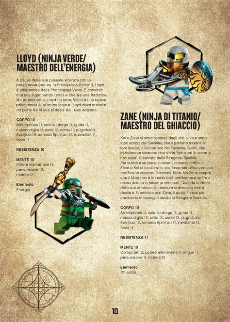 Lego Ninjago Disponibili Le Istruzioni In Italiano Del Gioco Di Ruolo