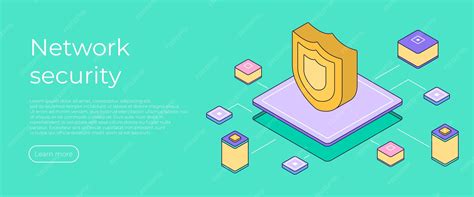 Premium Vector Network Data Security Isometric Vector Illustration Security Symbol Data Saving