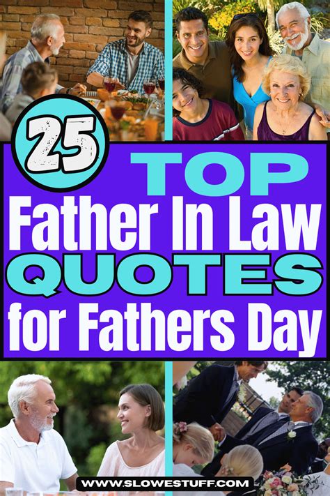 25 Best Father In Law Fathers Day Quotes And Messages The Slowestuff Blog