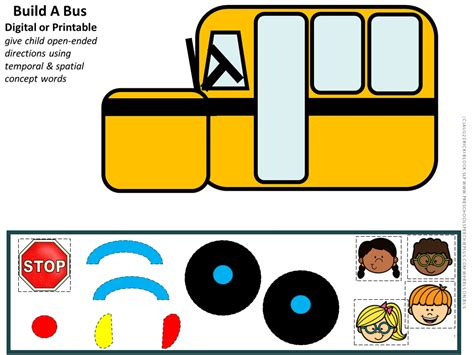 Wheels On The Bus Rhyme Fun Activities And Craft — Preschool Speechie Plus