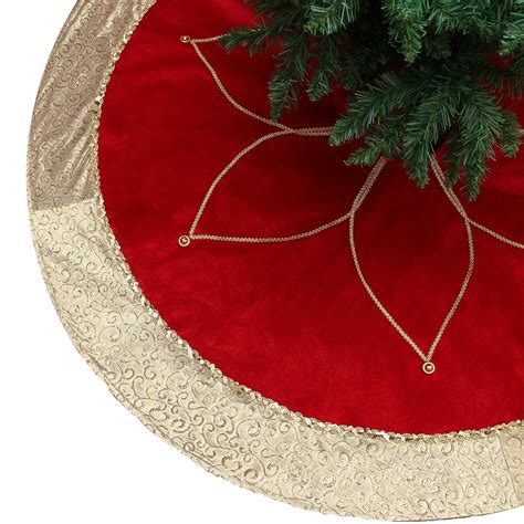 Valery Madelyn Christmas Tree Skirt For Tree Decorations 48 Inch