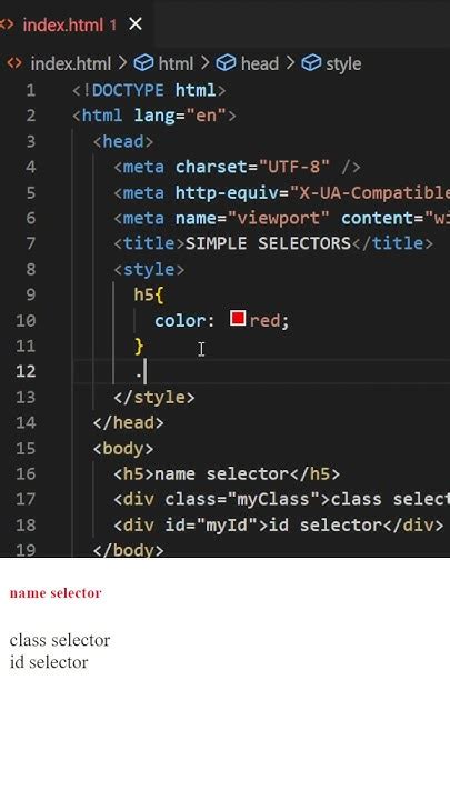 Css Simple Selectors Youtube