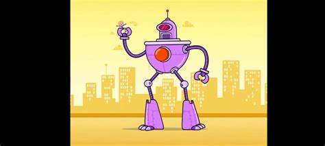 Giant Evil Purple Robot In Wow Wow Wubbzy By Happycookie12345 On