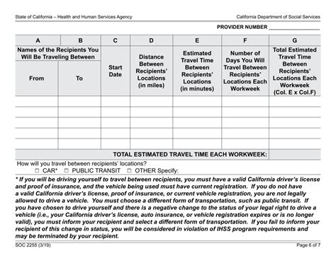 Form Soc2255 Download Fillable Pdf Or Fill Online In Home Supportive