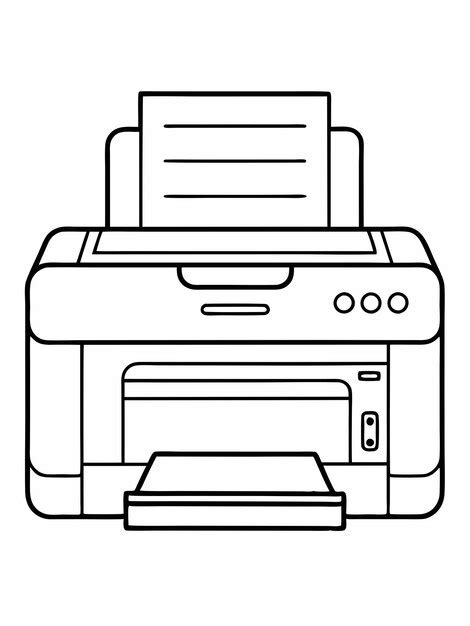 Printer Sketch Design Images Free Download On Freepik