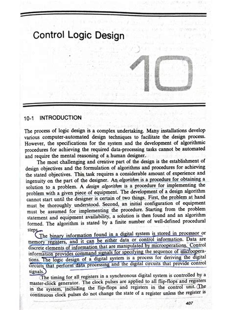 Control Logic Design Pdf