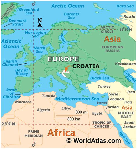 Croatia Maps And Facts World Atlas