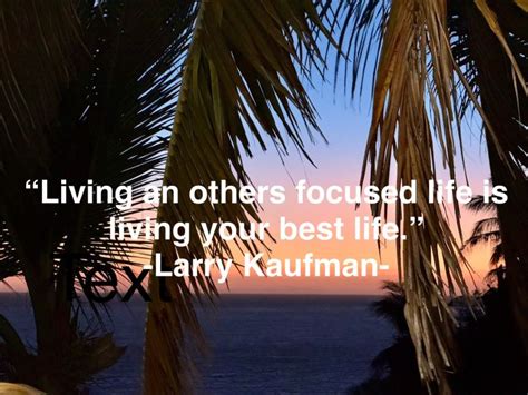 Larry Kaufman Posted On Linkedin