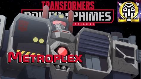 Metroplex Transformers Prime Wars Trilogy Youtube
