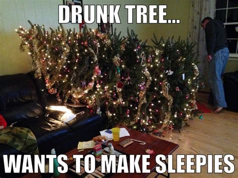 Drunk Tree Holiday Decor Christmas Tree Christmas