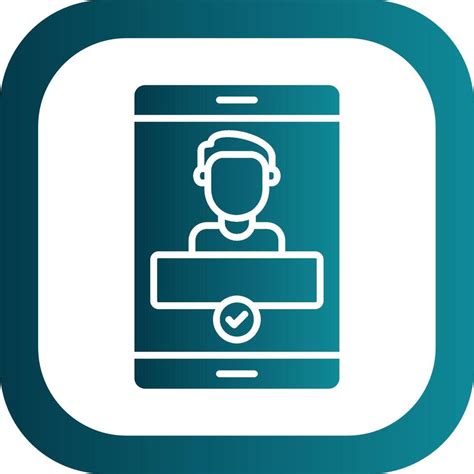 Authentication Glyph Gradient Corner Icon 44191423 Vector Art At Vecteezy