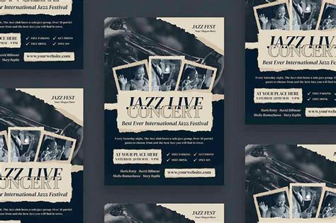 35 Best Jazz Flyers And Poster Templates Envato Tuts