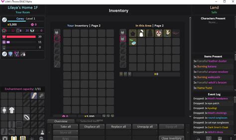 Inventory Visual Bug · Issue 1729 · Innoxialiliths Throne Public · Github