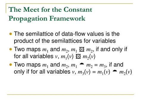 Ppt Understanding Constant Propagation Framework Powerpoint Presentation Id9127521