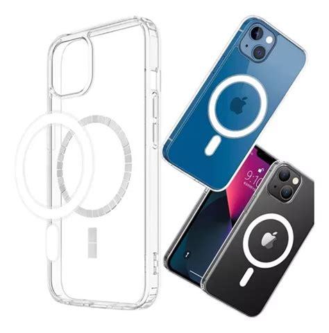 Capa Magnética Transparente Compatível iPhone Magsafe Case MercadoLivre
