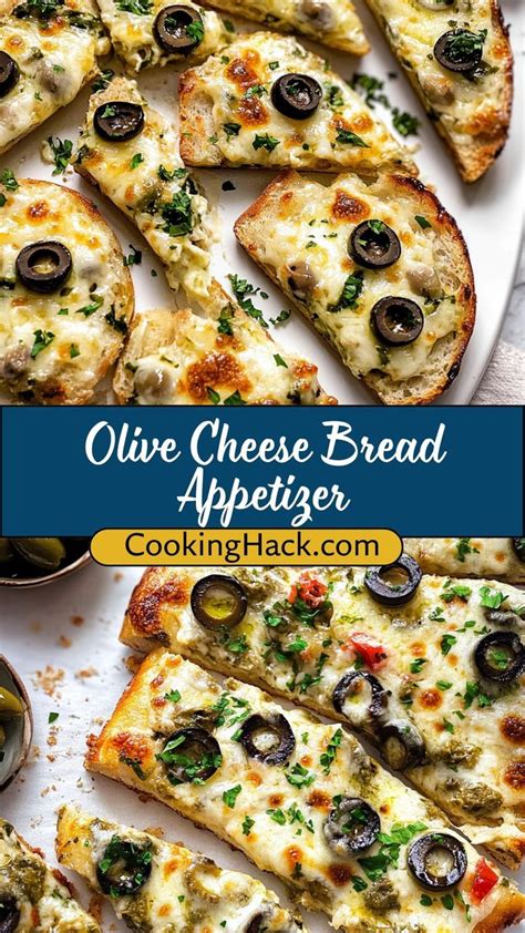 Irresistible Olive Cheese Bread Appetizer Recipe Recipe In 2025