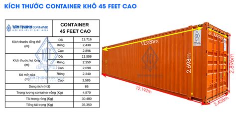 What Is A Container Size Of 10 20 40 45 Feet Containers