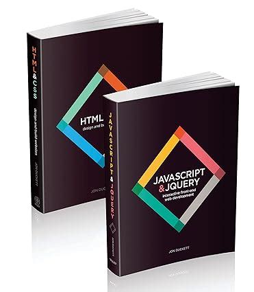 Web Design With HTML CSS JavaScript And JQuery Set Duckett Jon 8601419903887 Amazon Com Books