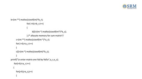 Data Structure And Algorithms Matrix Multiplication Pdf Programming