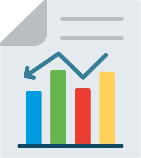 A Graph Chart Icon 56973108 Vector Art At Vecteezy