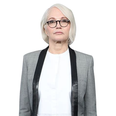 Ellen Barkin Grey Blazer Half Body Buddy Celebrity Cutouts