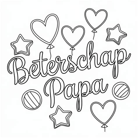 Beterschap Papa Kleurplaten Kinderen Kleurplaat