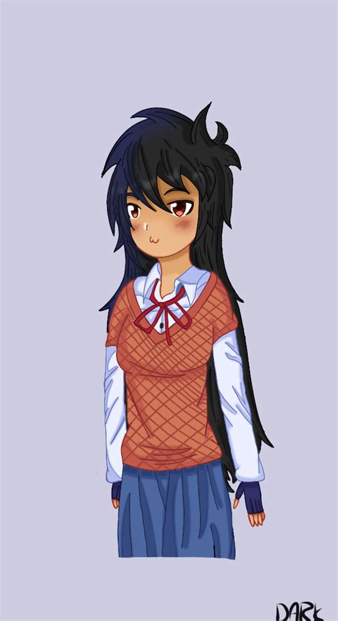 My Attempt To Make A Ddlc Style Sprite Oc R Ddlc