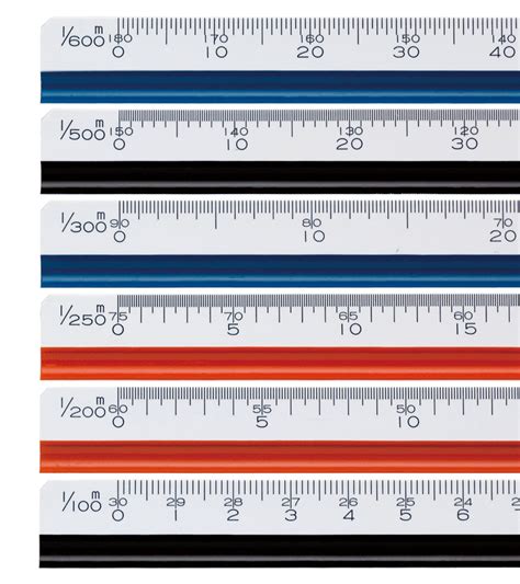 Drafting Scale Chart