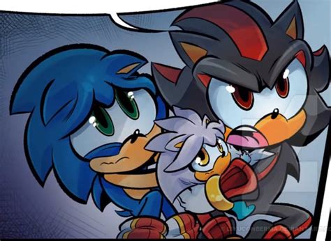 Sonic Shadow And Silver Are Too Cute When They Are Small 😍😍 Arte