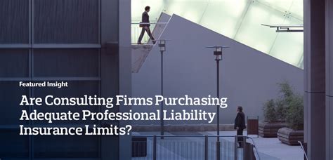 Aon Professional Services Are Consulting Firms Purchasing Adequate Professional Liability