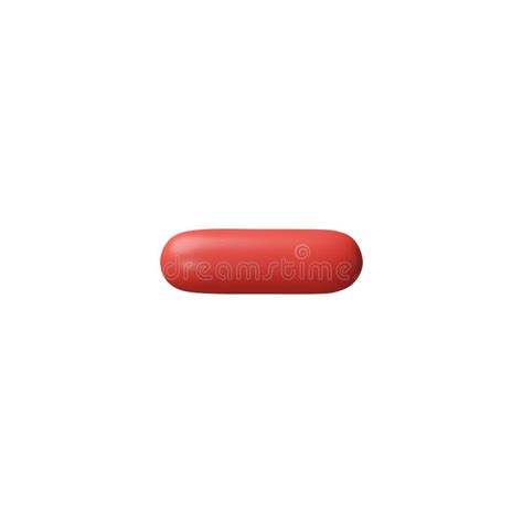 Minus Math Operation 3d Plastic Style Vector Icon Mathematic Red