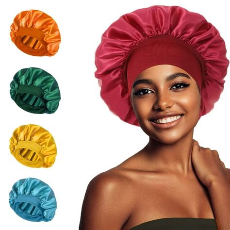 D Groee Satin Bonnet Satin Bonnethair Bonnets For Curly Hair Sleeping