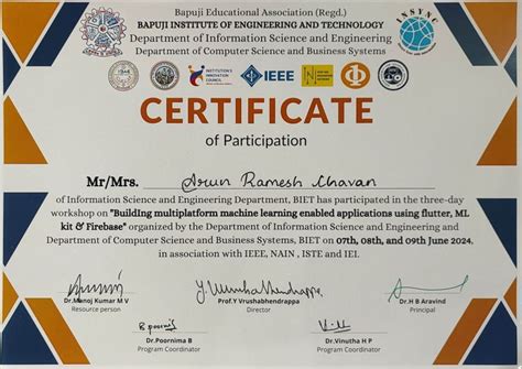 Arun Ramesh Chavan On Linkedin 🚀 Thrilled To Have Participated In An