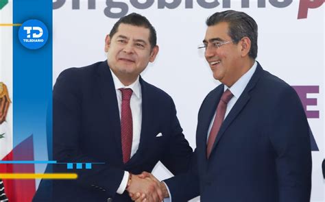 Sergio Salomón Y Alejandro Armenta Inician Transición Gobierno Puebla Telediario México