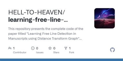 Github Hell To Heavenlearning Free Line Extraction Using Document