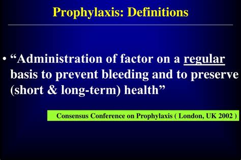 What Is A Prophylaxis In Science At Keith Criswell Blog