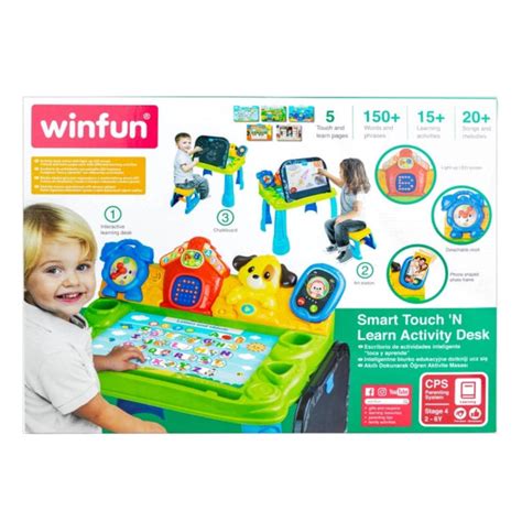 Winfun Smart Touch N Learn Activity Desk — Toycra