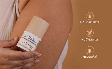 Buy Carmesi Natural Deodorant Roll On For Women 95 Natural 5