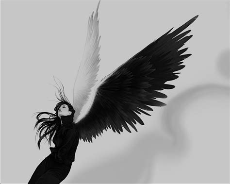Black Angel Wallpaper 1280x1024 7419