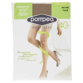 Pompea Wellness Riposante 40 Collant Contenitivo 12 S Nero Nonpesa