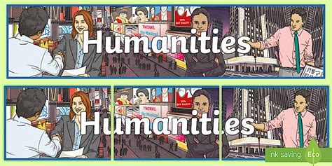 Humanities Display Banner Hecho Por Educadores Twinkl