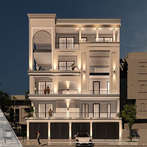 Neo Classical Proposed Elevation In 2025 Classic House Design
