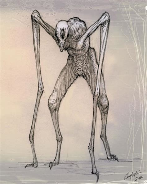 Scary Mythical Creatures Drawings