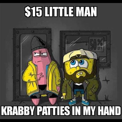 Fat Squidward Krabby Patty Meme