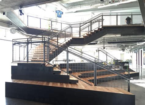 Atlassian Austin Tx Office Design By Lauckgroup Stairs Office Design Design