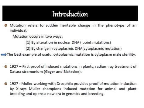 Mutation Breeding In Vegetable Crops Ppt
