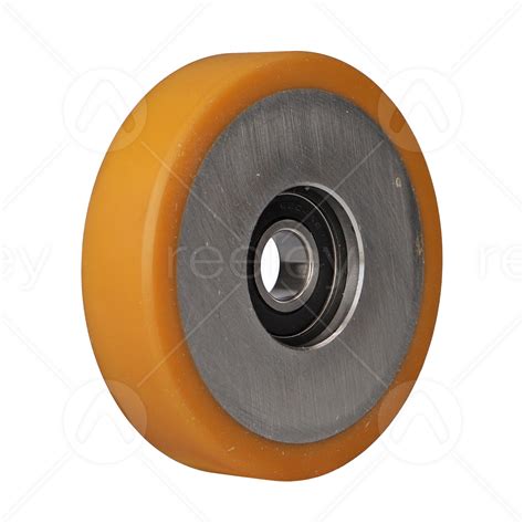 Vulkollan® Guide Roller 125mm Od Vu 93° With Steel Core Reeley Ltd