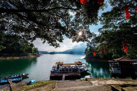 游广州流溪河国家森林公园，湖光山色，青山绿水